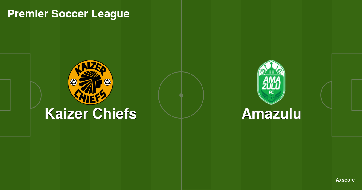 Axscore | Kaizer Chiefs 0:0 Amazulu livestream, H2H and lineups 01-10-2025