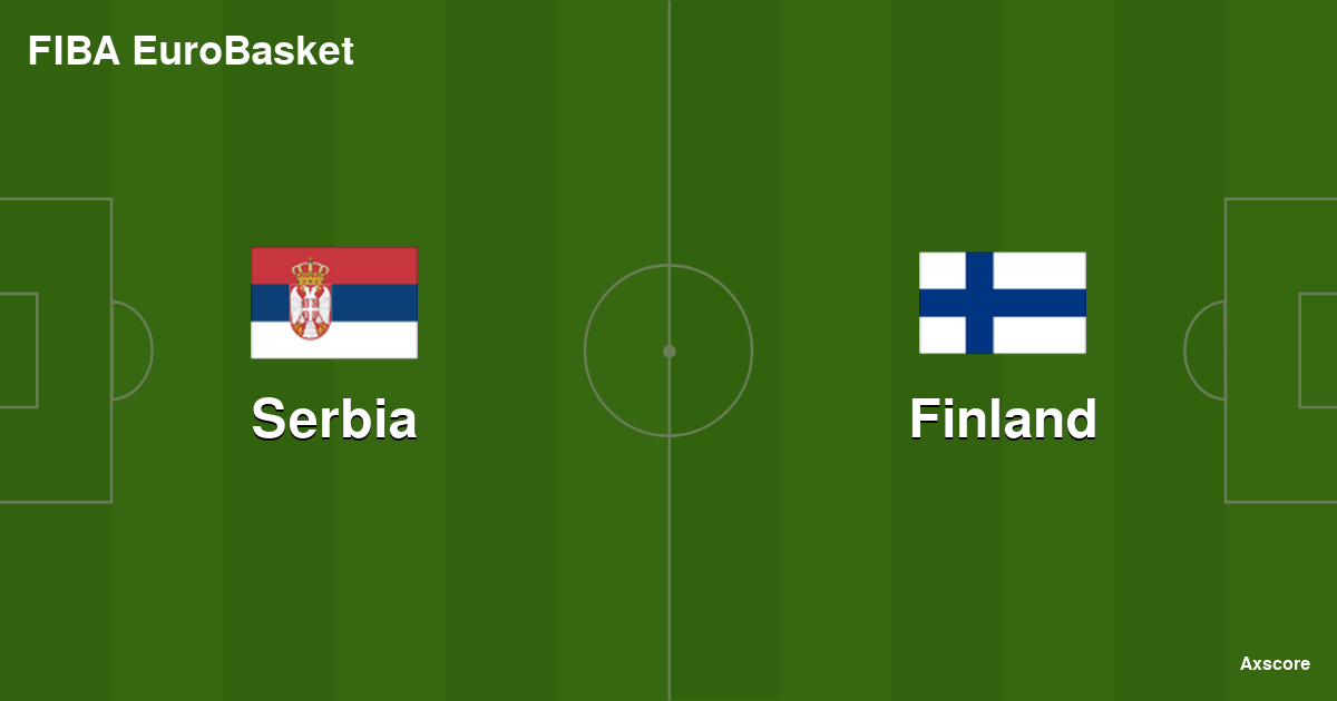 Axscore | Serbia vs Finland livestream, H2H and lineups 06-09-2025